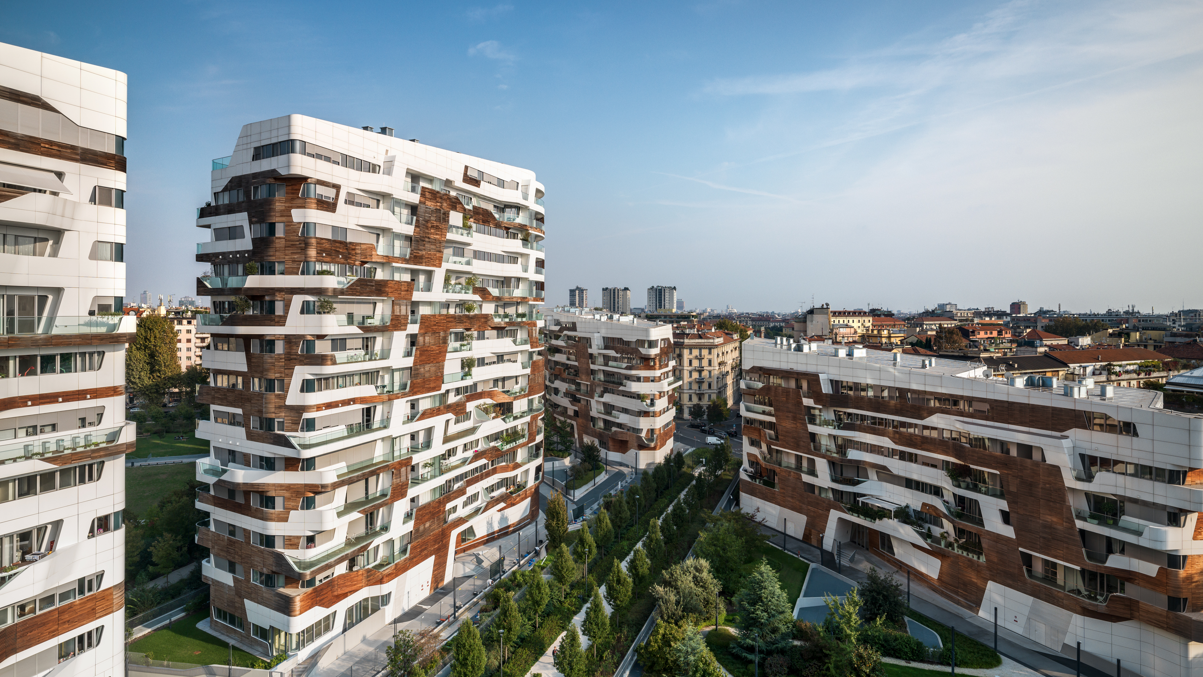 city life milano italy