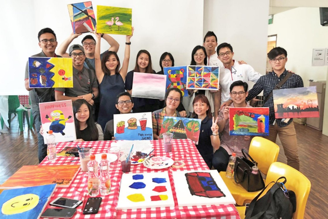 Schindler employees volunteer to support mental health in Singapore ...